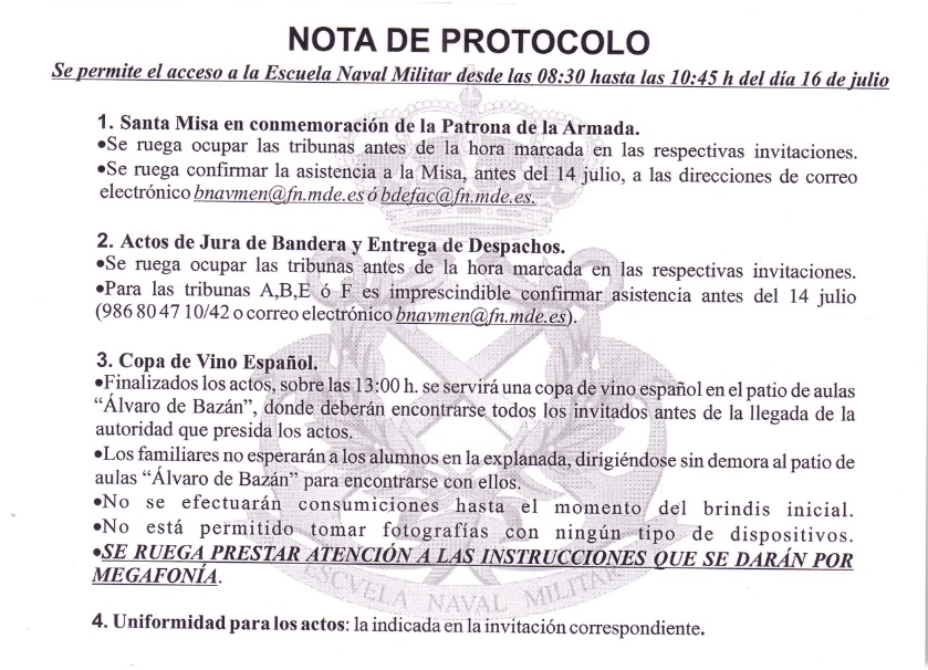 Te invito (y II) - Protocolo a la vista